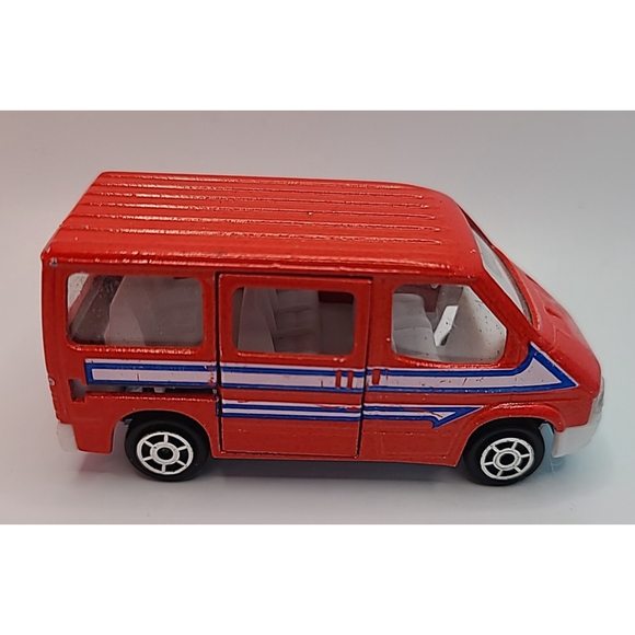 Majorette | Toys | Majorette Ford Transit Van Red With Sliding Door 243 ...
